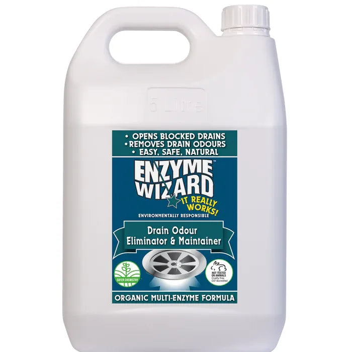 ENZYME WIZARD DRAIN ODOUR ELIMINATOR - 5L (MOQ 3) – Filta NZ