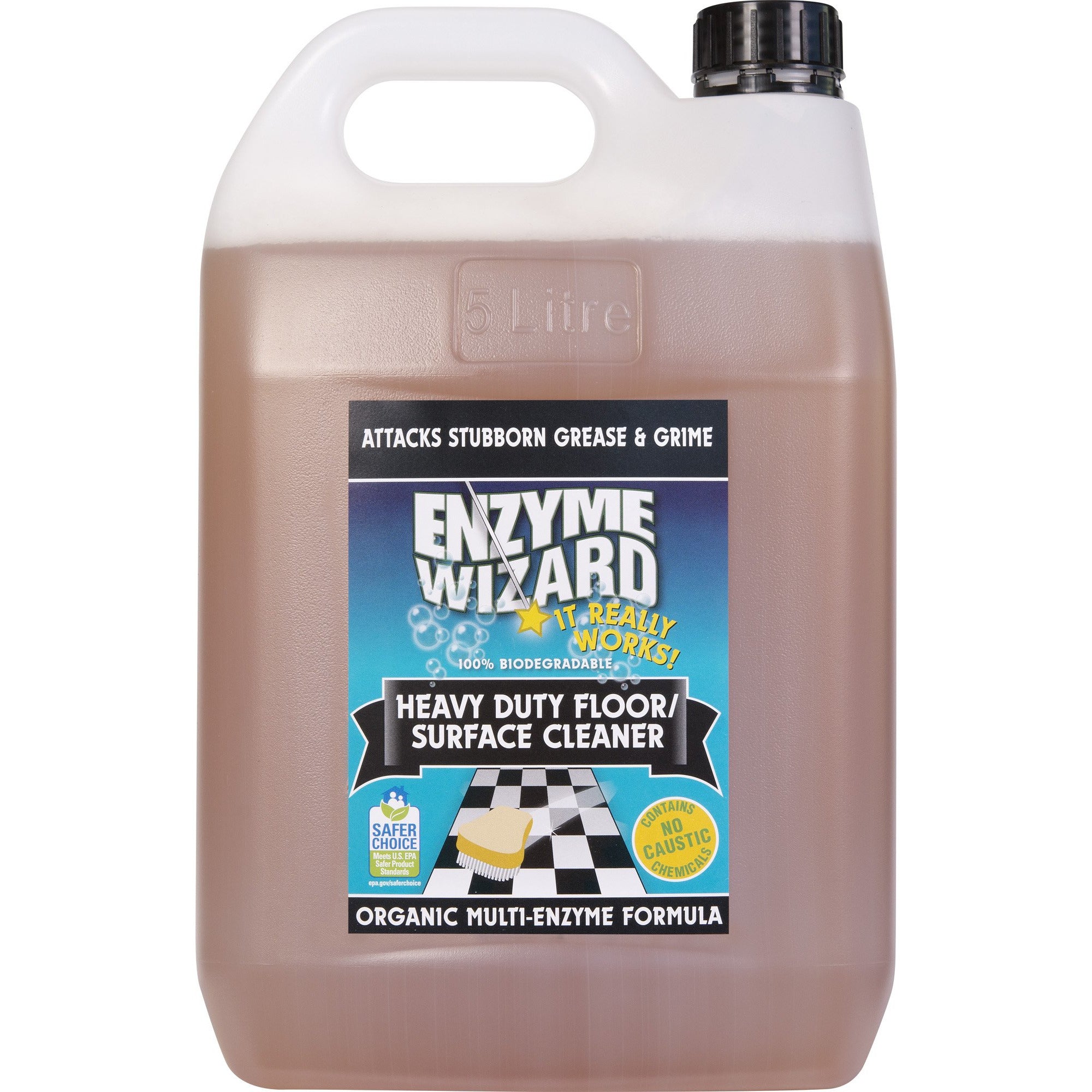 ENZYME WIZARD HEAVY DUTY FLOOR CLEANER 5 LITRE – Filta NZ